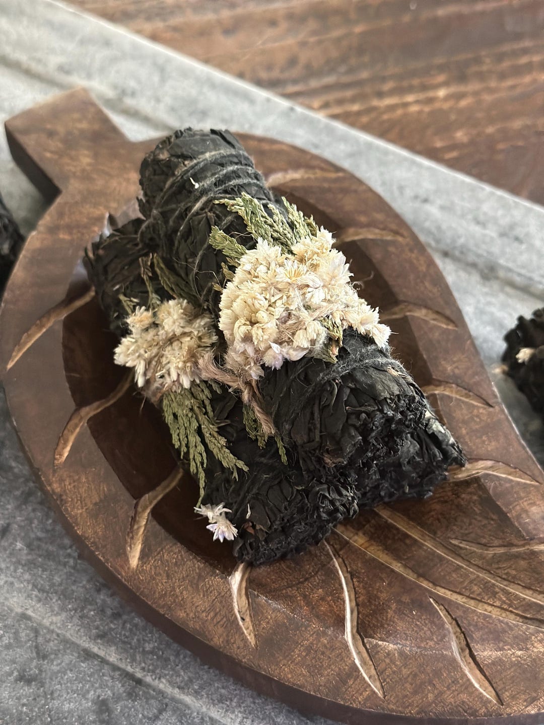 Midnight Bloom Cleansing Stick, Midnight Bloom Smudge Stick, Smoke ...