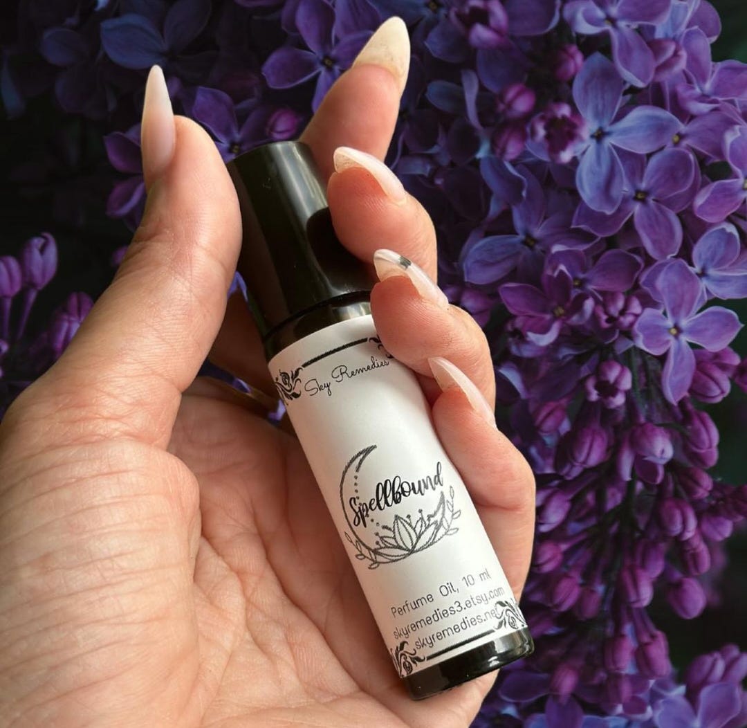 Spellbound, Perfume Oil, Enchanting Scents, Vegan Perfume Oil, Witch Scents - Etsy