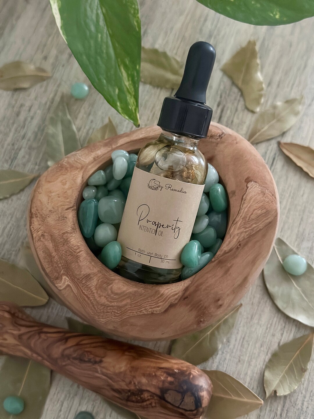 Prosperity Oil, Abundance Oil, Intention Setting Oil, Ritual Oil, Body ...