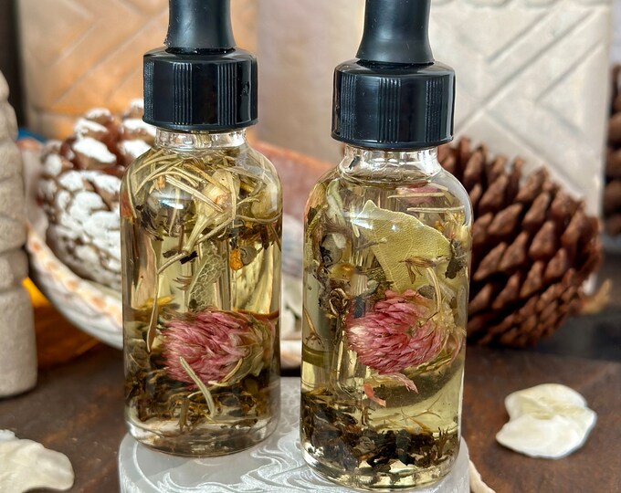 New Moon Oil, Intention Oil, Ritual Oil, Anointing Oil, Manifestation ...