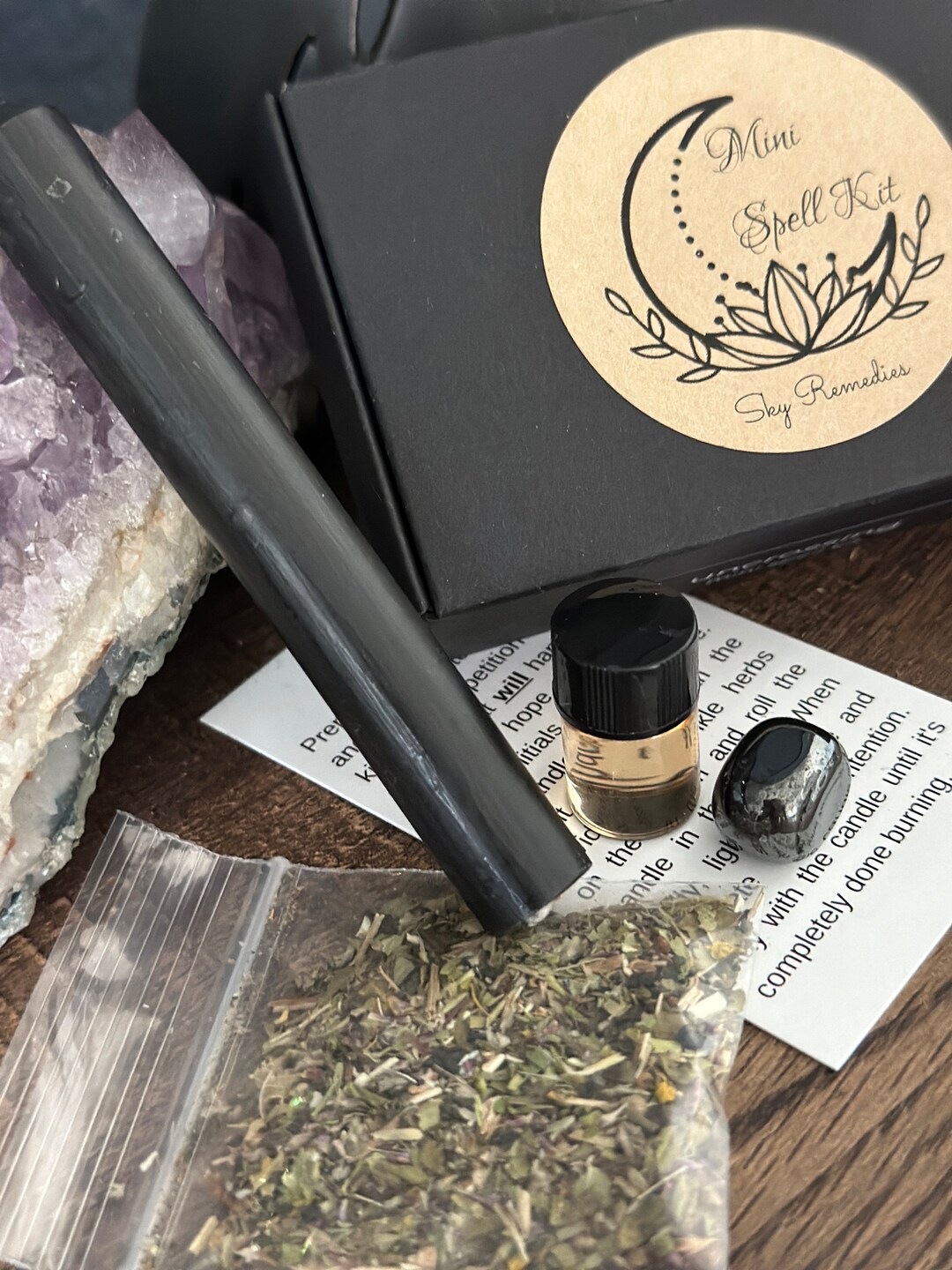 Binding Mini Spell Kit, Spell Kit, Candle Spell, - Etsy