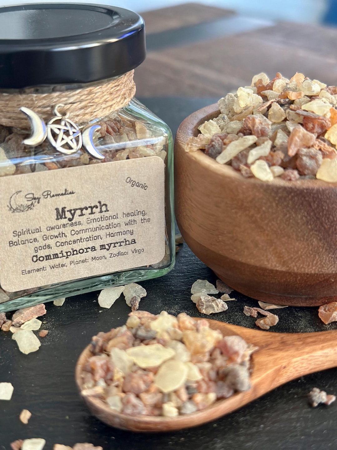 Myrrh Resin, Organic Resin, Gum Resin, Loose Incense, Resin Incense ...