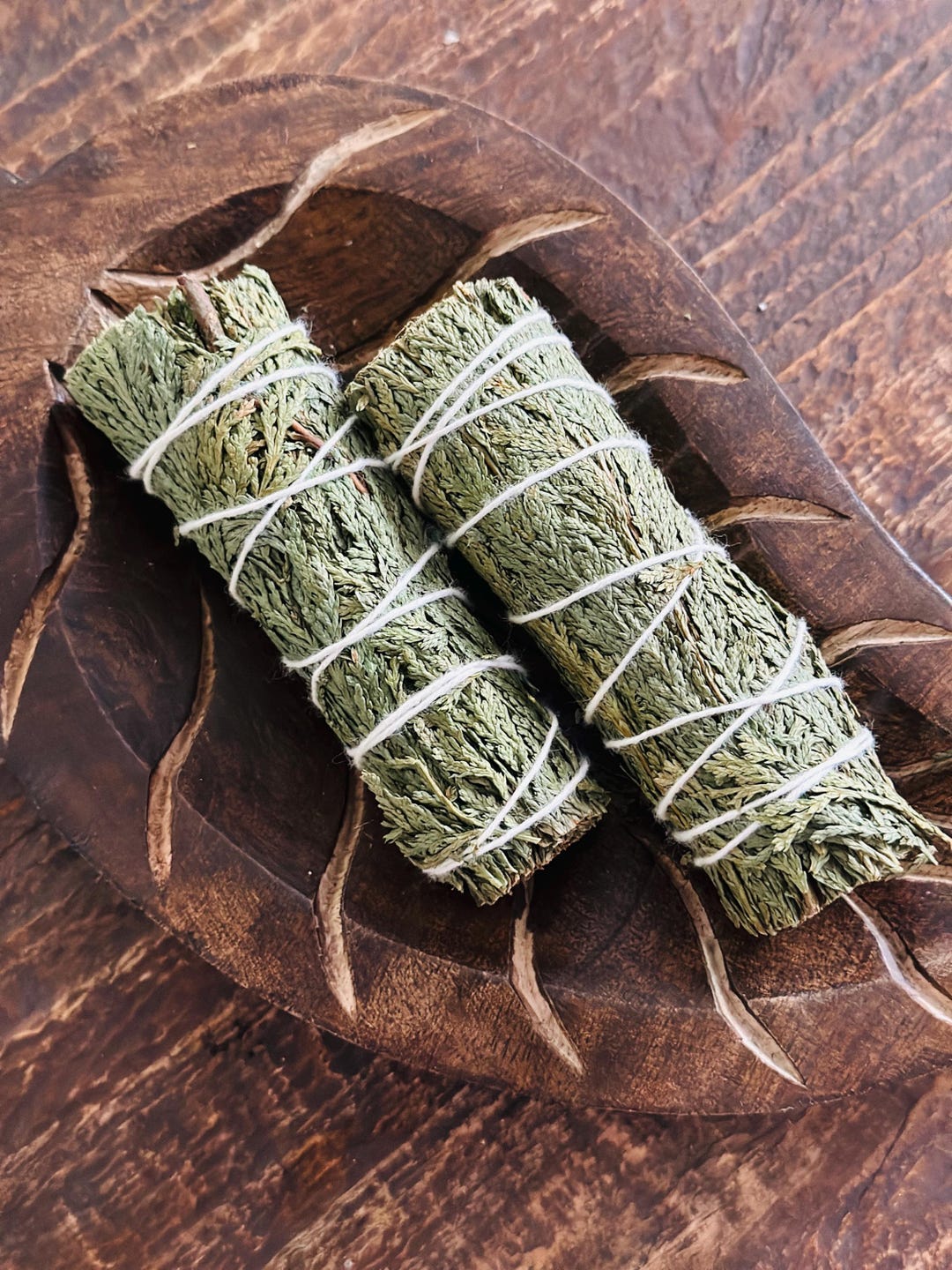 Cedar Cleansing Stick, Cedar Smudge Stick, Smoke Cleanse Bundle, Smudge ...
