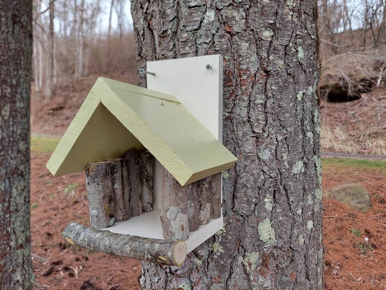 Wild Bird Nest Platform, Nesting Box, Small Wild Bird Nest, Wooden ...