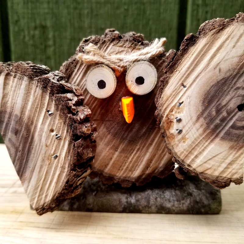 Owls Wood Home Decor - Etsy