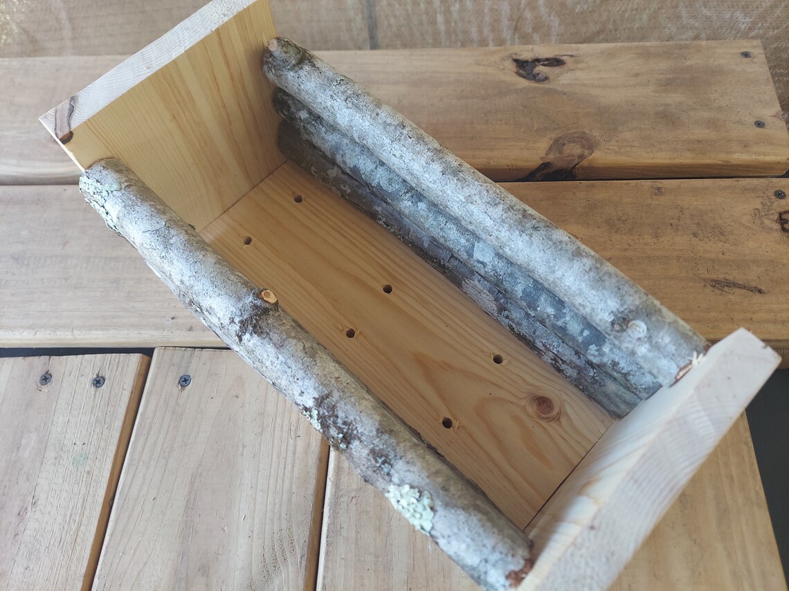 Planter Box Rustic Planter Box Wooden Planter Box Garden - Etsy