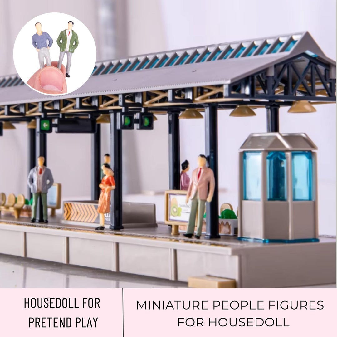 100pcs Miniature People Figures, Miniature People Figures Perfect for ...