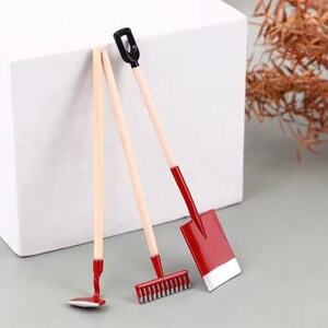 Miniature Gardening Tool Set, Miniature Fairy Garden Farming Tools ...