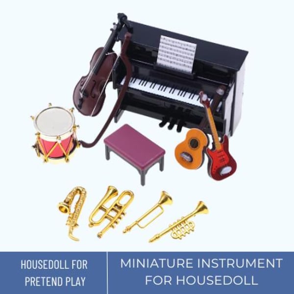 Music Miniature Instruments - Etsy