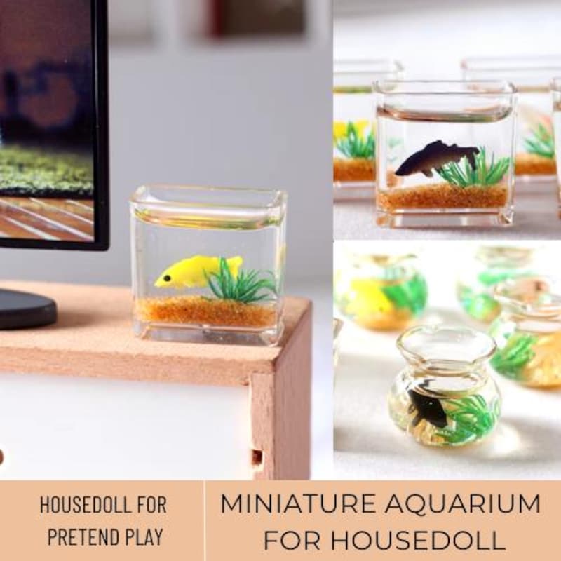 Dollhouse Fish Tank - Etsy