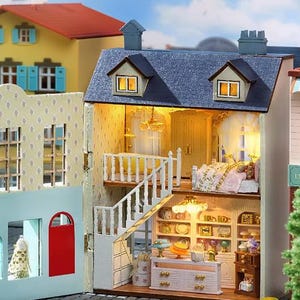 DIY Miniature Gift Shop Kit, Miniature Clothing Store Kit DIY Miniature ...