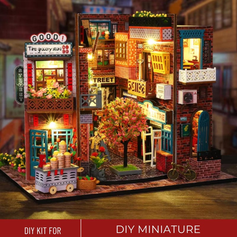Miniature Brick House Kit - Etsy