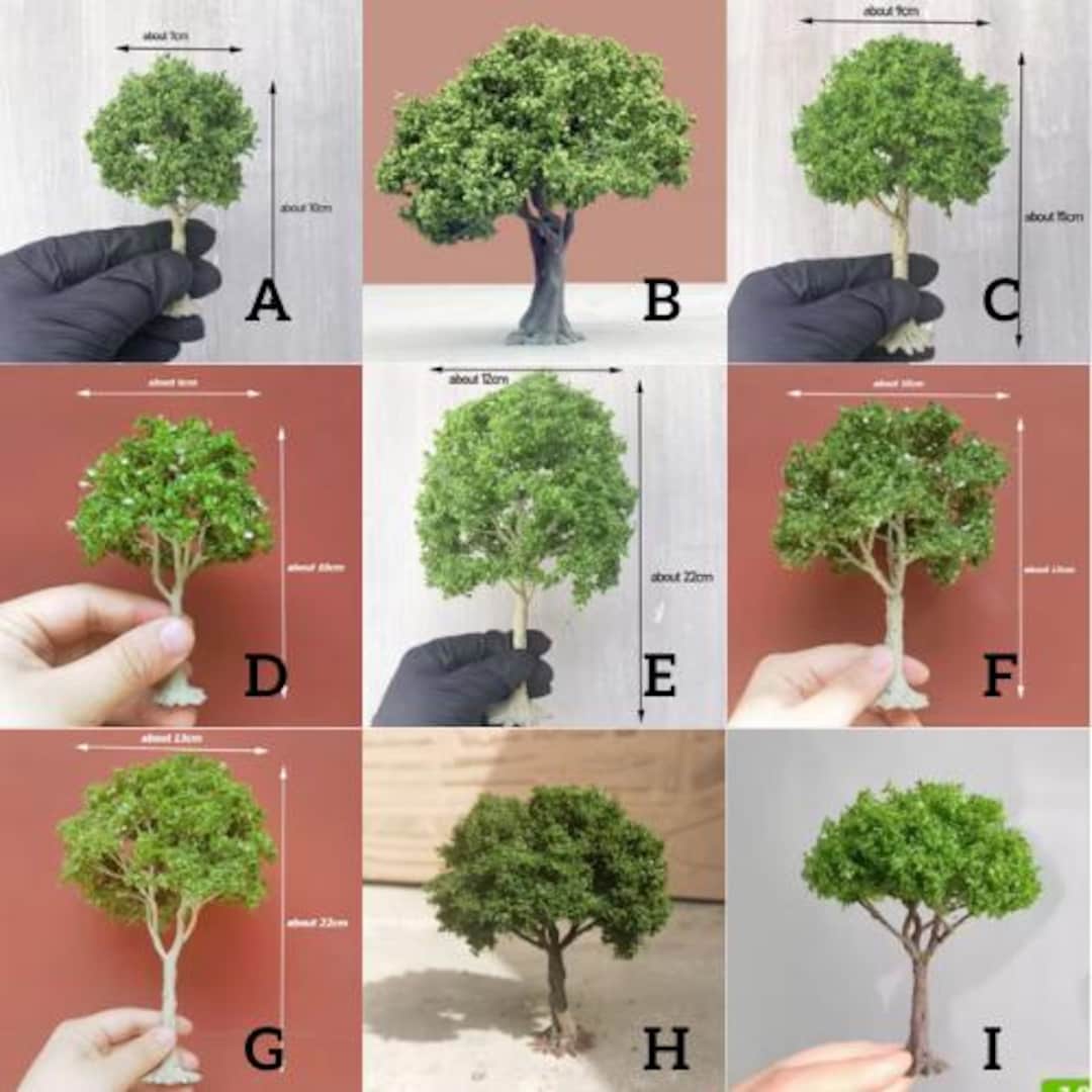 Miniature Wire Tree, Tree Diy Miniature Dioramas Display, Miniature ...