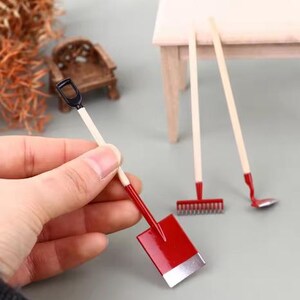 Miniature Gardening Tool Set, Miniature Fairy Garden Farming Tools ...