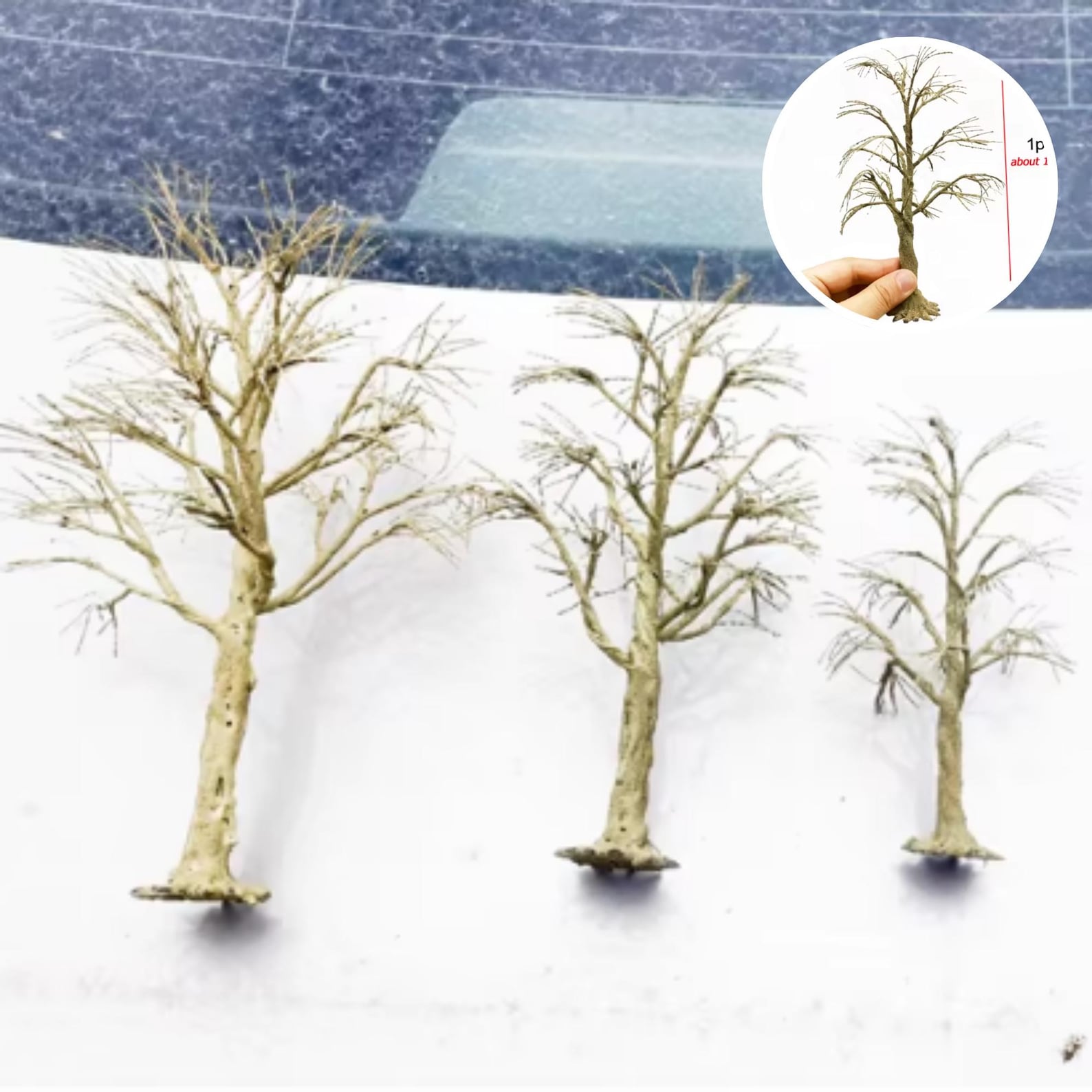 1pc Wire Tree Trunk for Miniature Trees, DIY Model Tree Base for Crafts ...