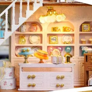 DIY Miniature Gift Shop Kit, Miniature Clothing Store Kit DIY Miniature ...