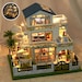 DIY Miniature Villa Kit | the Castle Miniature| Luxury Villa Building ...