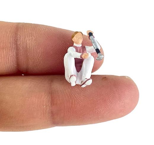 1pc Miniature Figurine 1:64 Golf Players | People Playing Golf ...