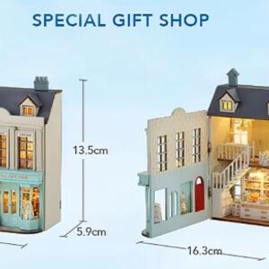 DIY Miniature Gift Shop Kit, Miniature Clothing Store Kit DIY Miniature ...