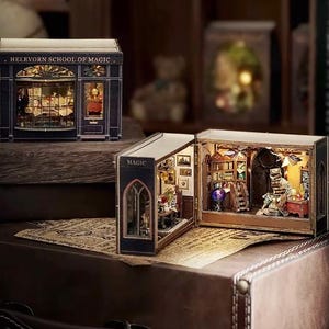DIY Miniature Magic School Kit | Miniature Wizard School | Miniatur ...