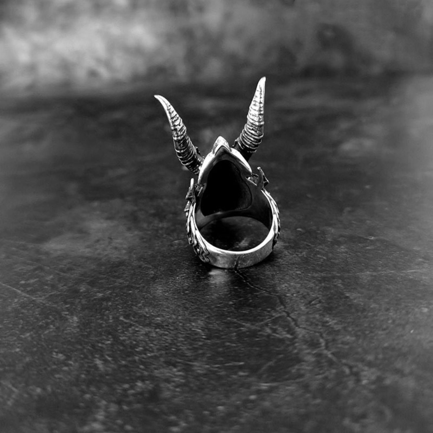 World of Warcraft Deathwing Dragon Head Rings925 Sterling ...