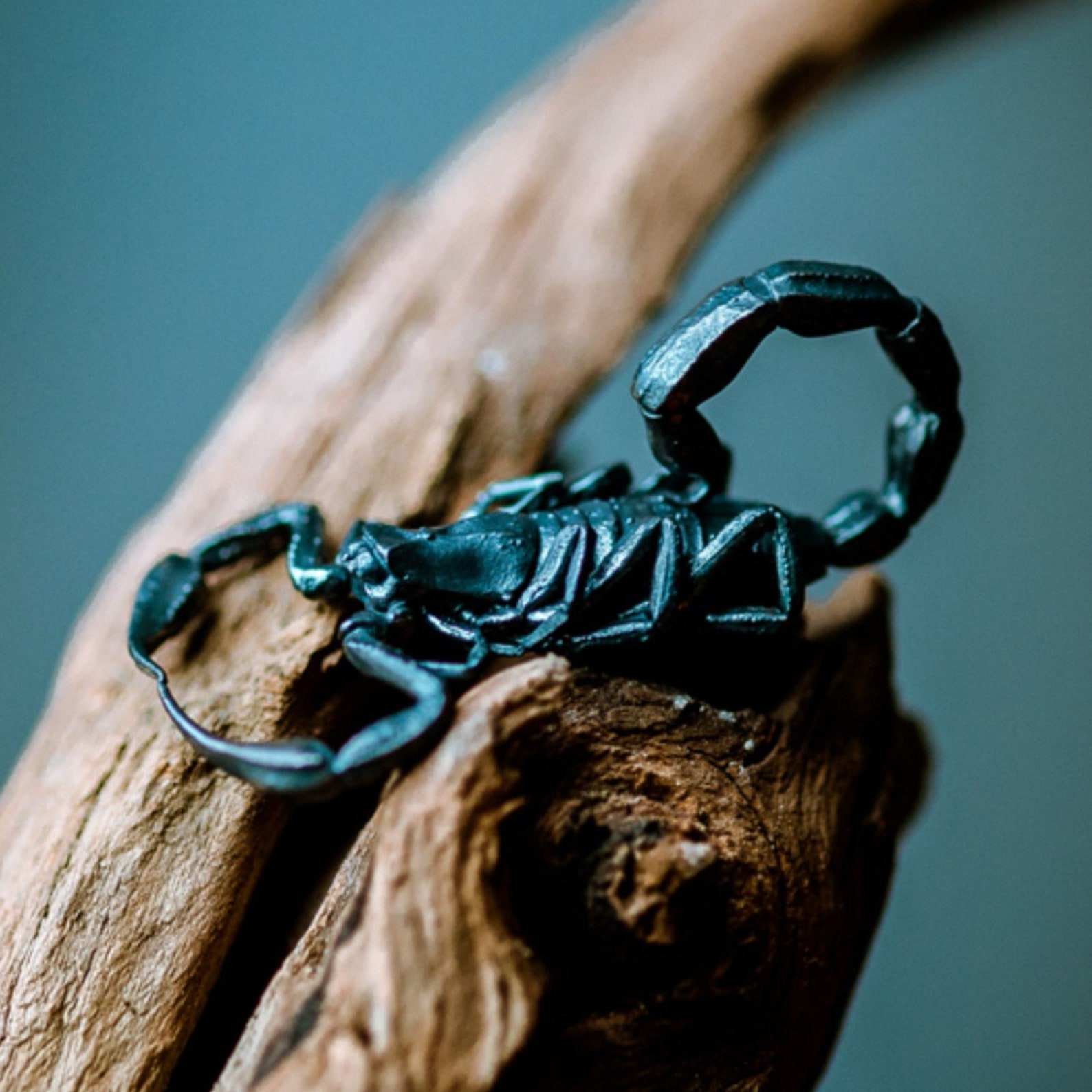 Handmade Sterling Silver Scorpion Pendant Necklace - Gothic Jewelry - Etsy