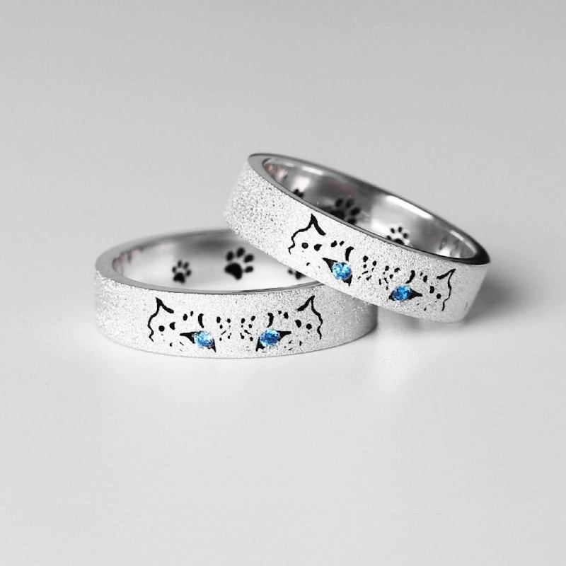 Leopard Sapphire Ring - Etsy