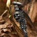 Death's Scythe-hell Blade Pendant — 24K Gold / S925 Silver—handmade ...