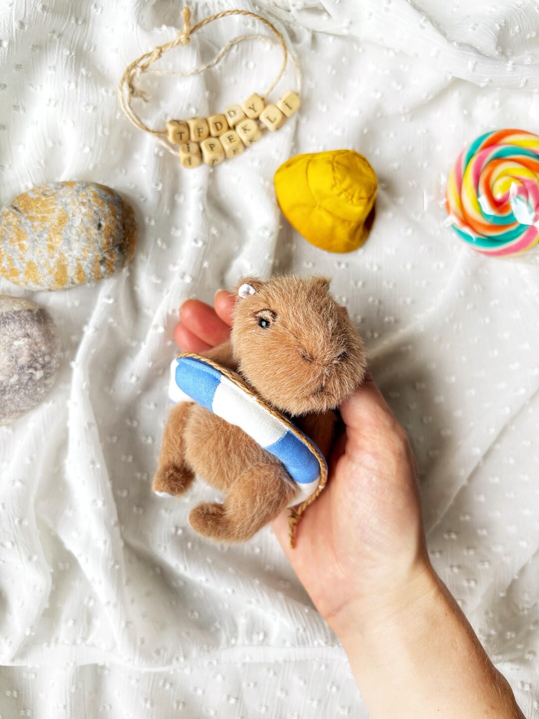 Capybara/capybara in Clothes/toys Handmade Teddy Bears, Collectable ...