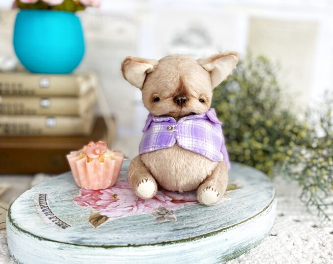 Teddy Dog/teddy Dogs Gift/birthday/decorative Toys/toys Handmade Teddy ...
