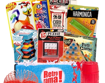 Retro-rama Kid's Gift Basket - Etsy