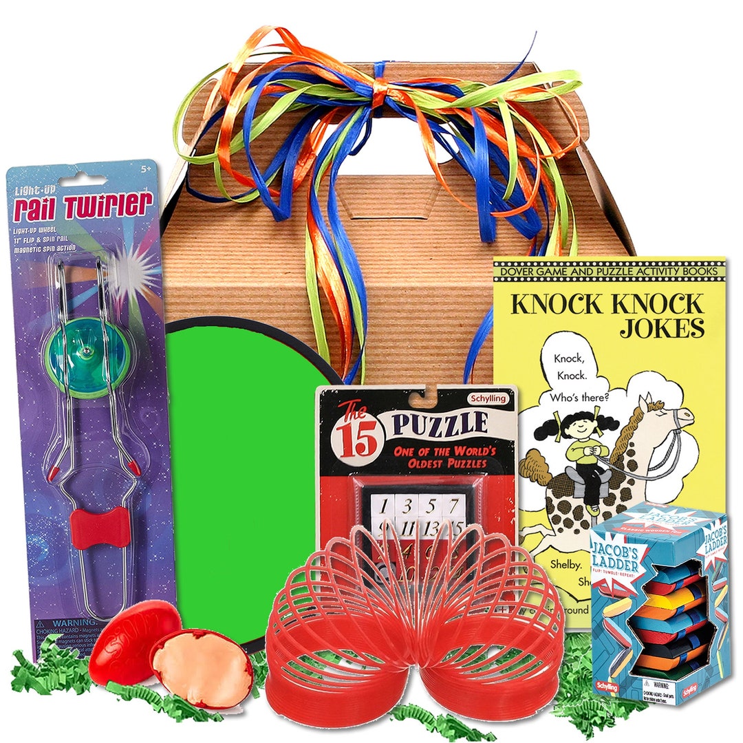 Retro-rama Kid's Gift Basket - Etsy