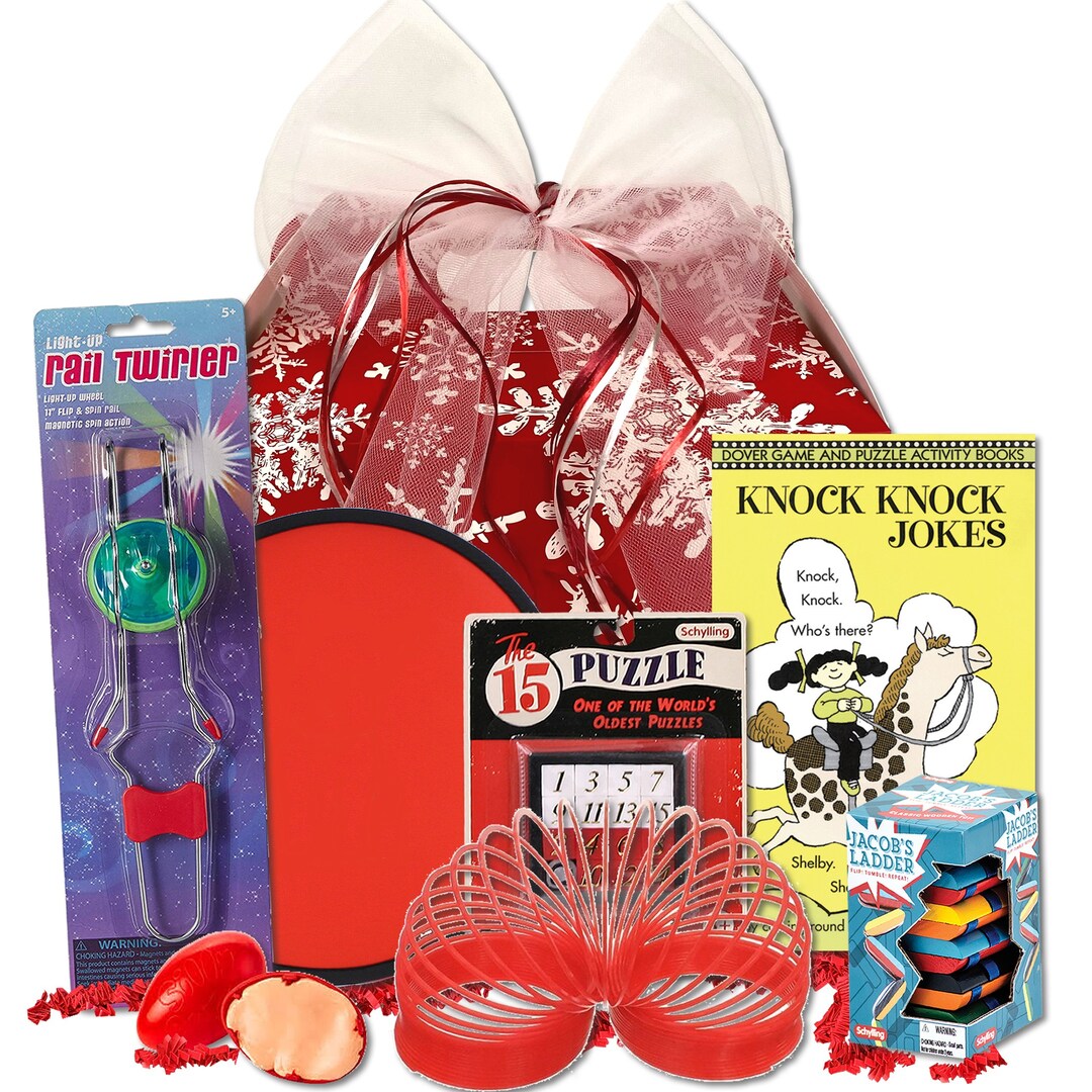 Retro-rama Holiday Gift Basket Choose Holiday Box Style - Etsy