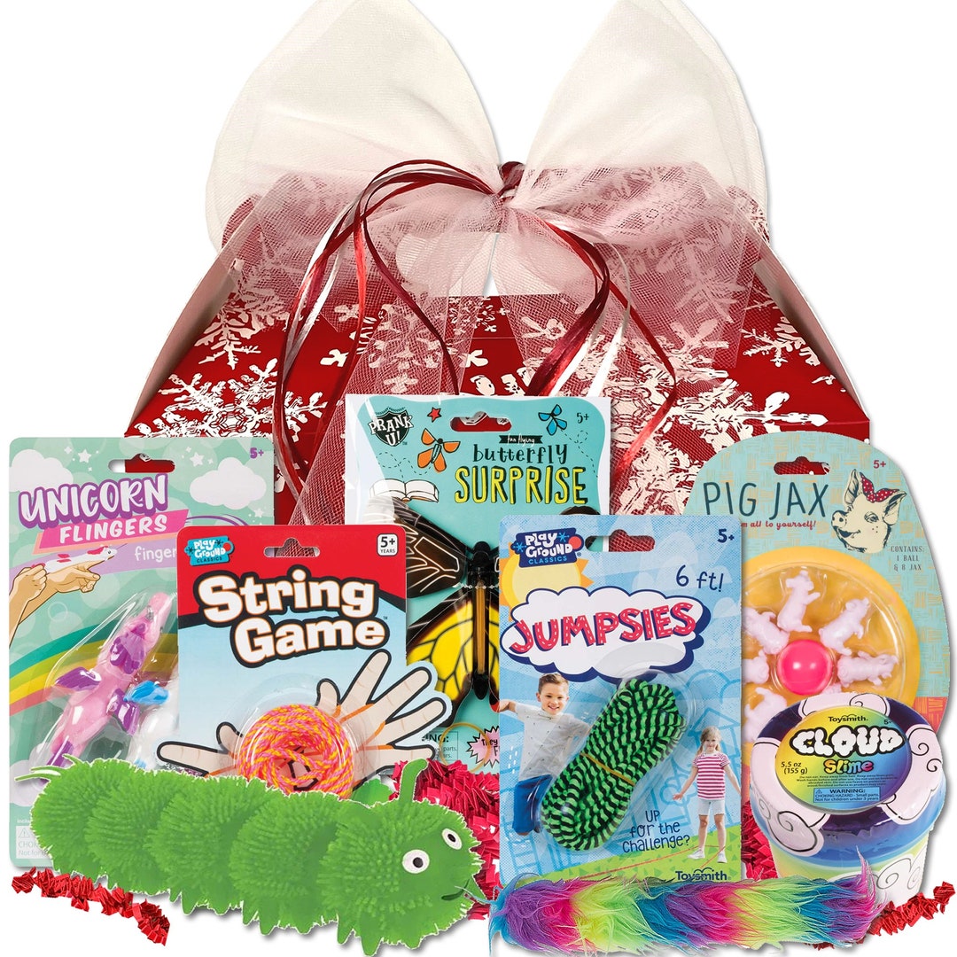 Tons of Fun Holiday Gift Basket Fun Games, Toys, Activities in a ...