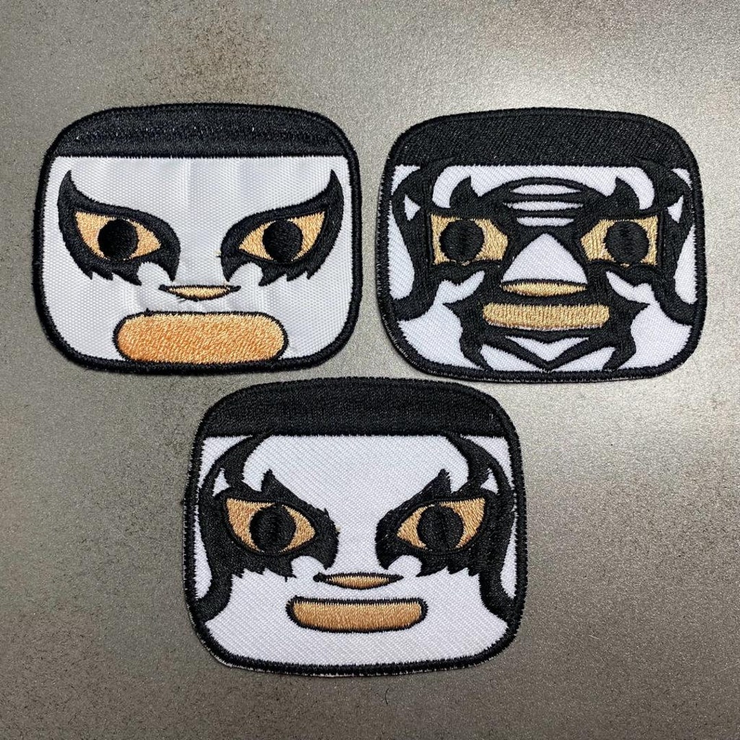 Lucha Libre 3 Cien Caras, Mascara Año 2000, Universo 2000 Iron on Patches - Etsy