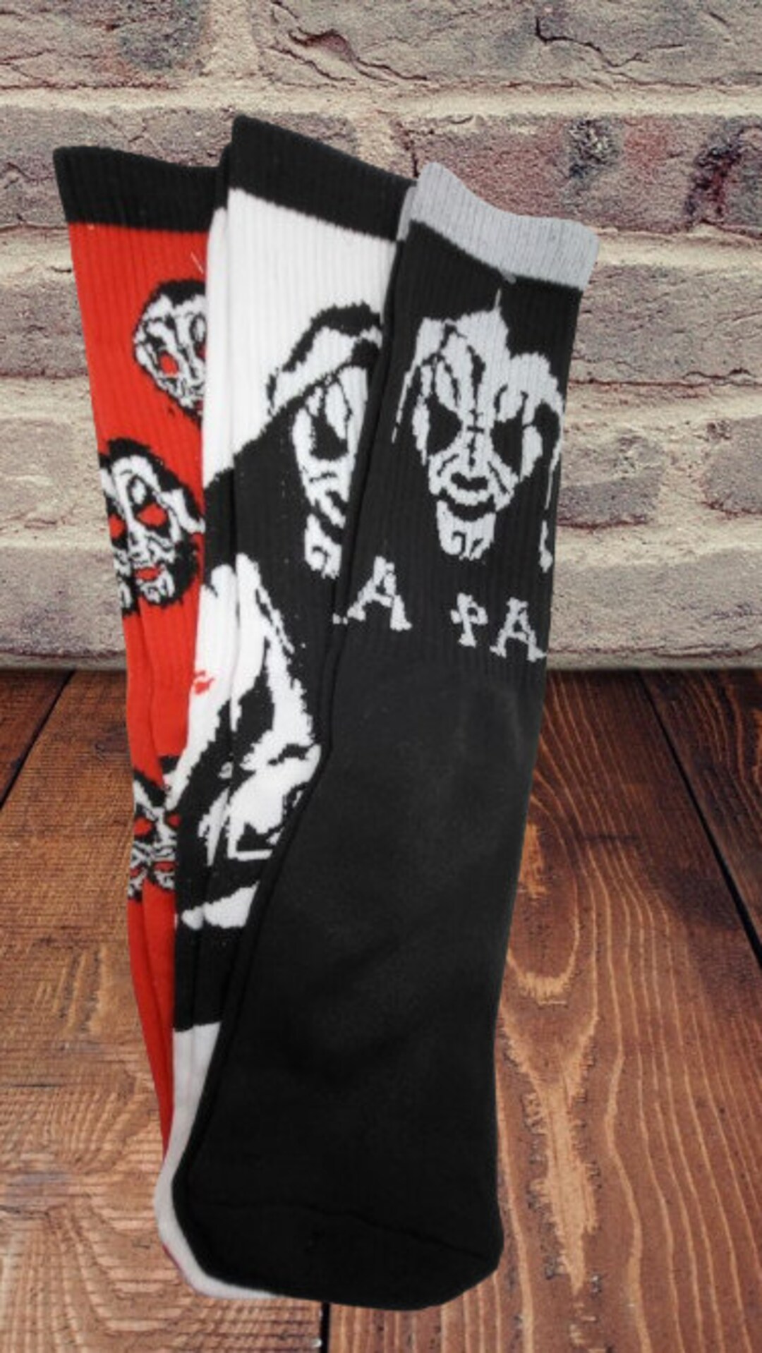 Lucha Libre Socks 3 Pack La Park - Etsy