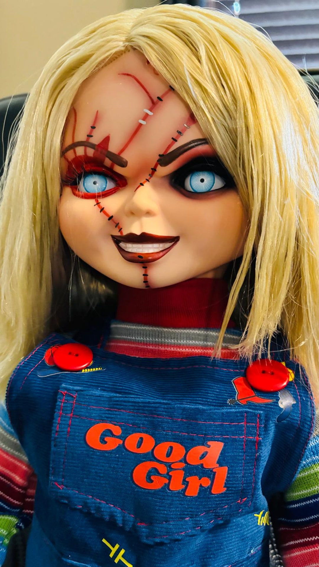 Chucky Good Girl Scarred Doll - Etsy