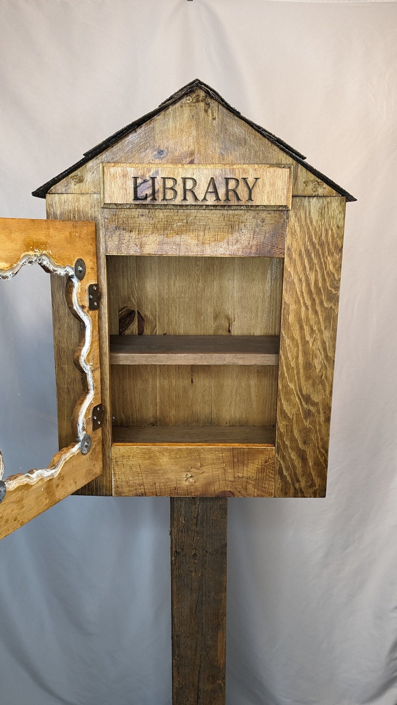Book Exchange Station Little Blessing Box Neighborhood Library - Etsy