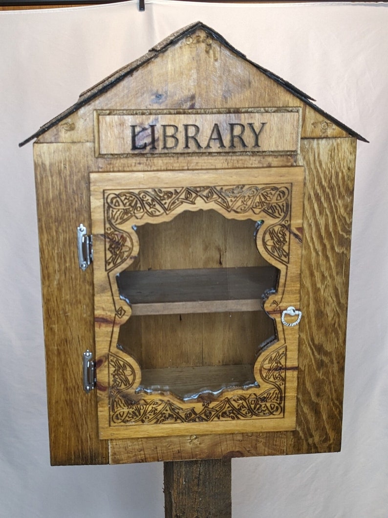 Book Exchange Station Little Blessing Box Neighborhood Library - Etsy