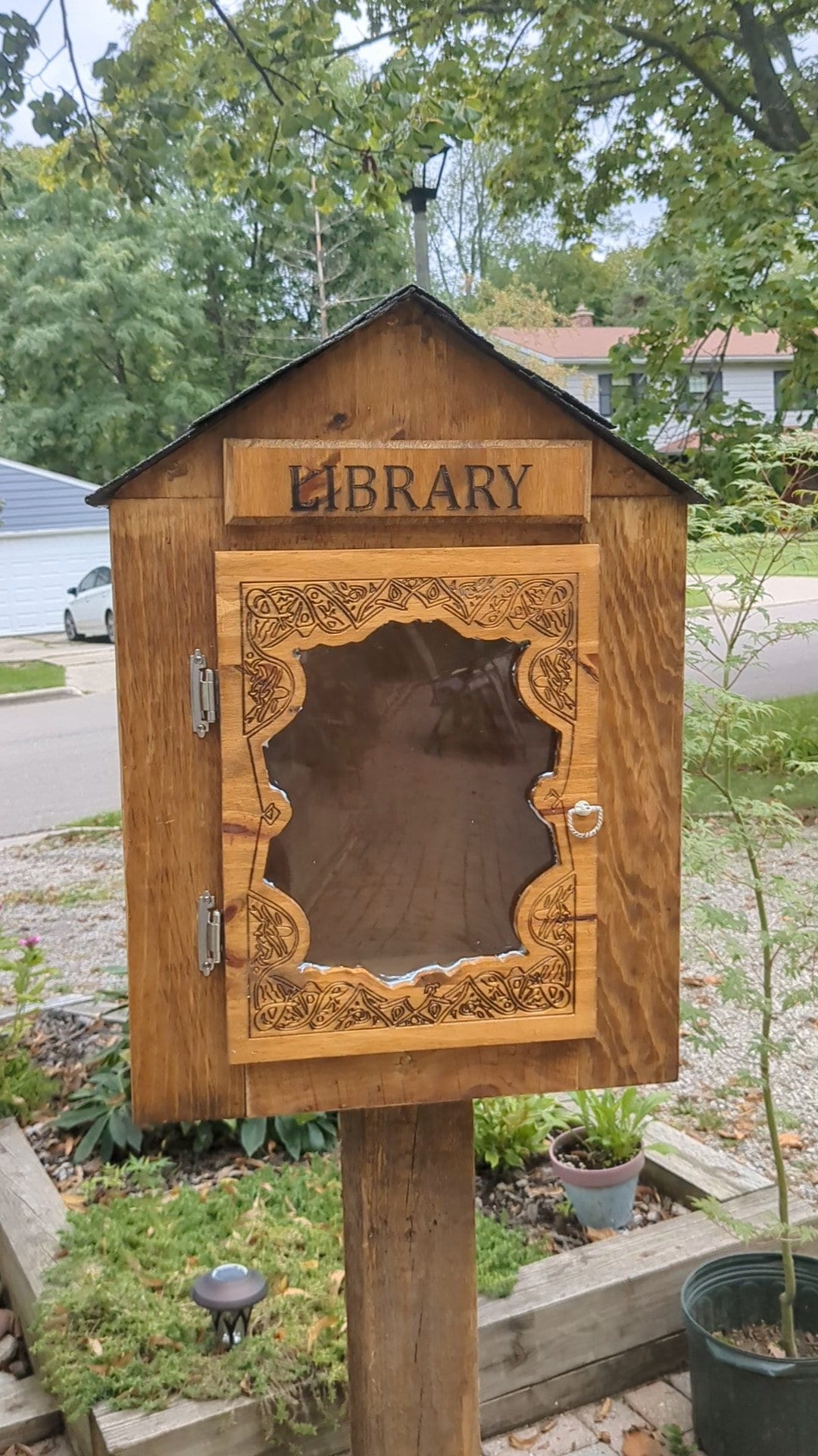 Book Exchange Station Little Blessing Box Neighborhood Library - Etsy
