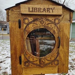 Book Exchange Station Little Blessing Box Neighborhood Library Free ...