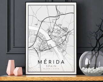 Mérida Road Poster - Etsy