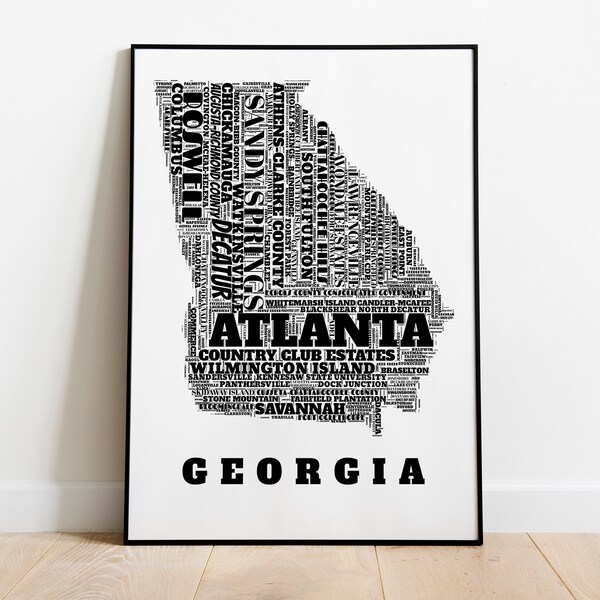 Georgia Typography - Etsy