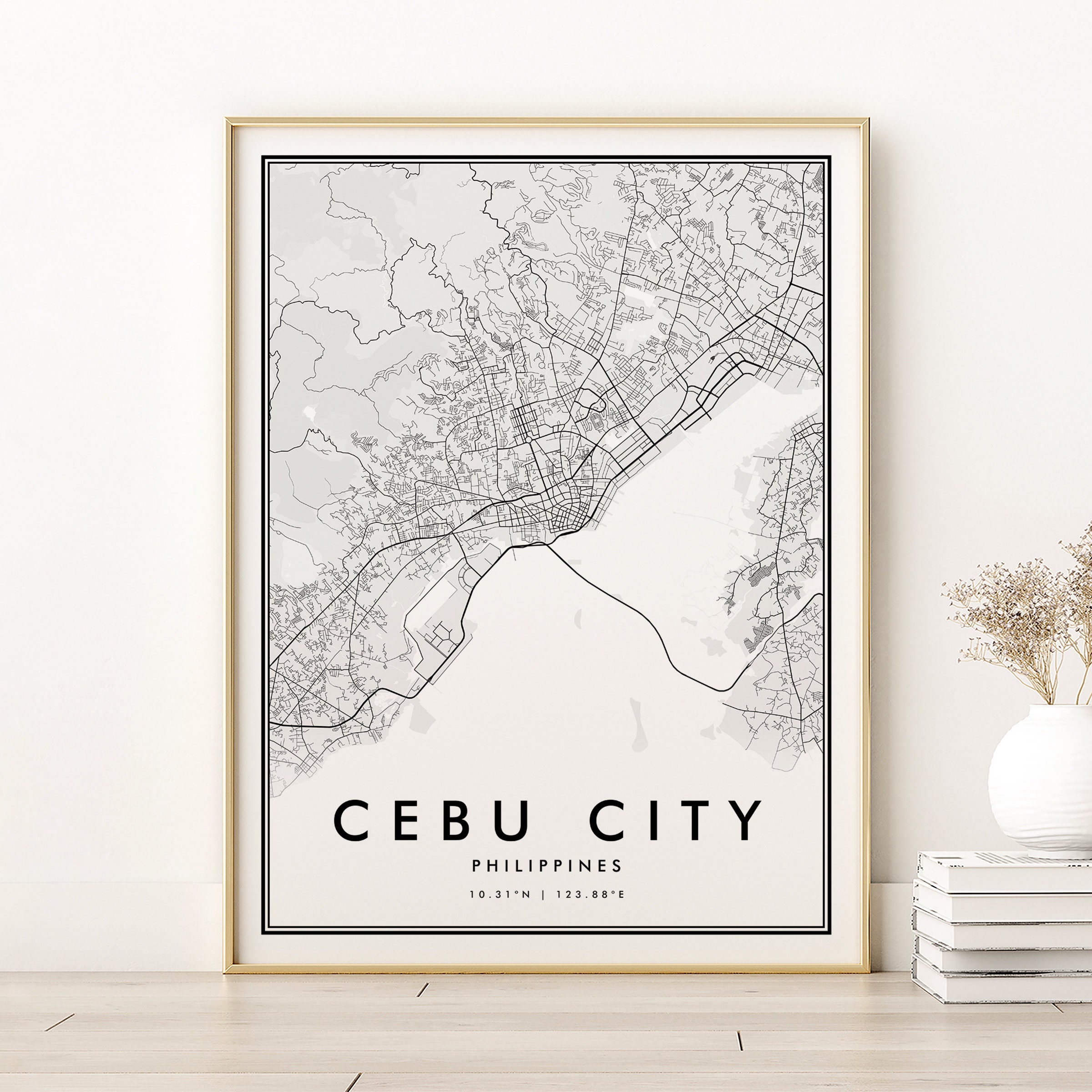 Detailed Map Philippines Cebu Philippines Cebu Maps Seabreeze,
