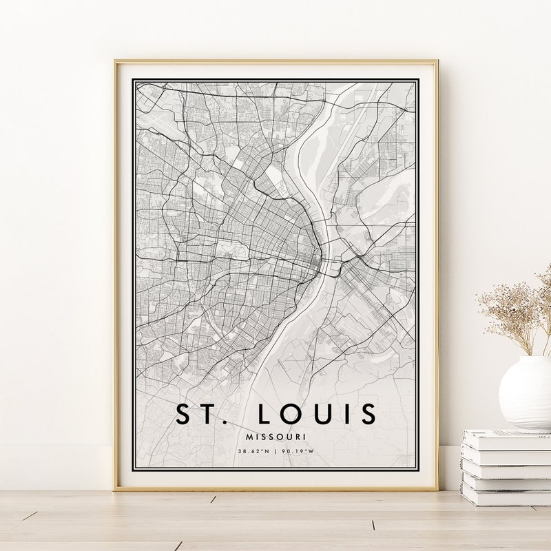 St Louis Poster - Etsy