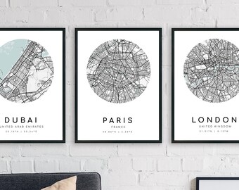Printable City Map | Etsy