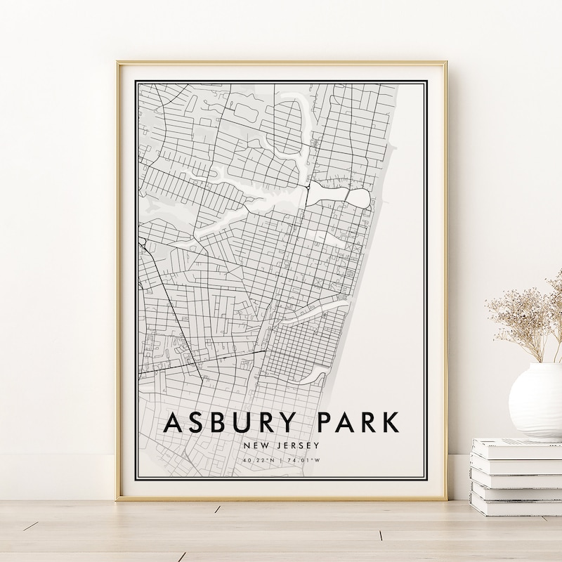 Asbury Park Poster - Etsy