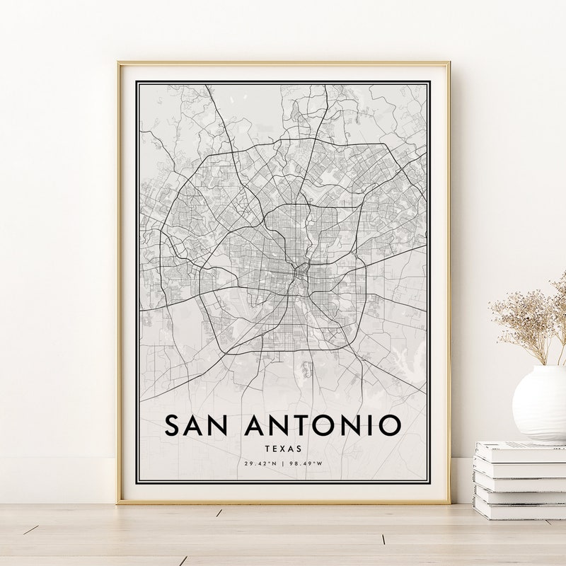 Texas Town San Antonio - Etsy