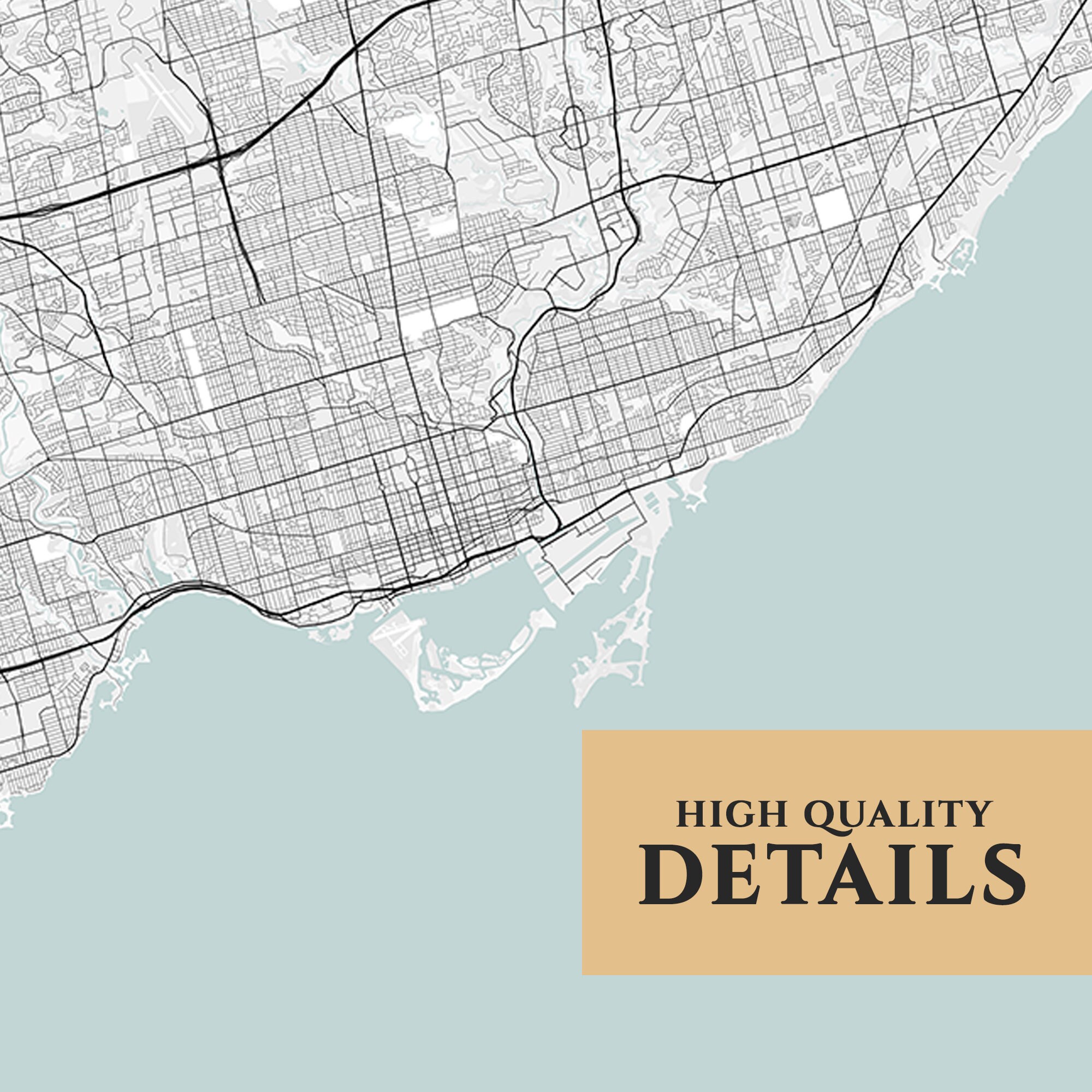 Digital Download Set of 3 Custom City Map Print, Printable Art, Custom ...
