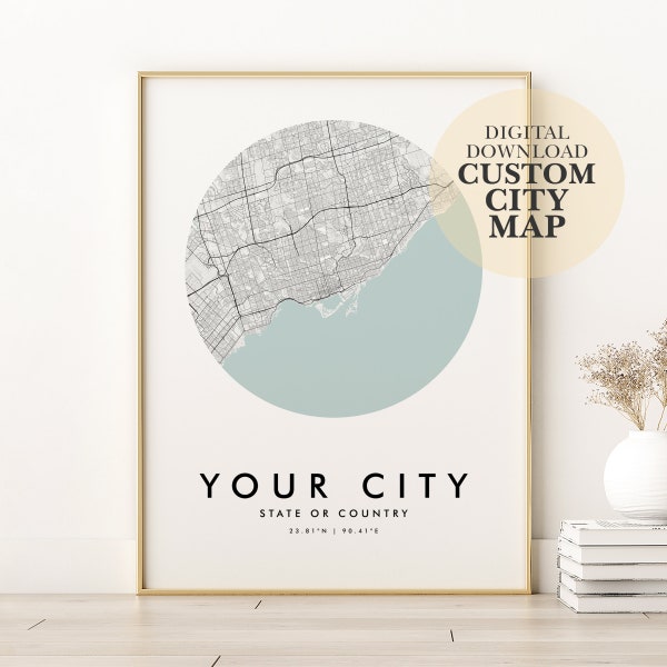 Colorful Map - Etsy